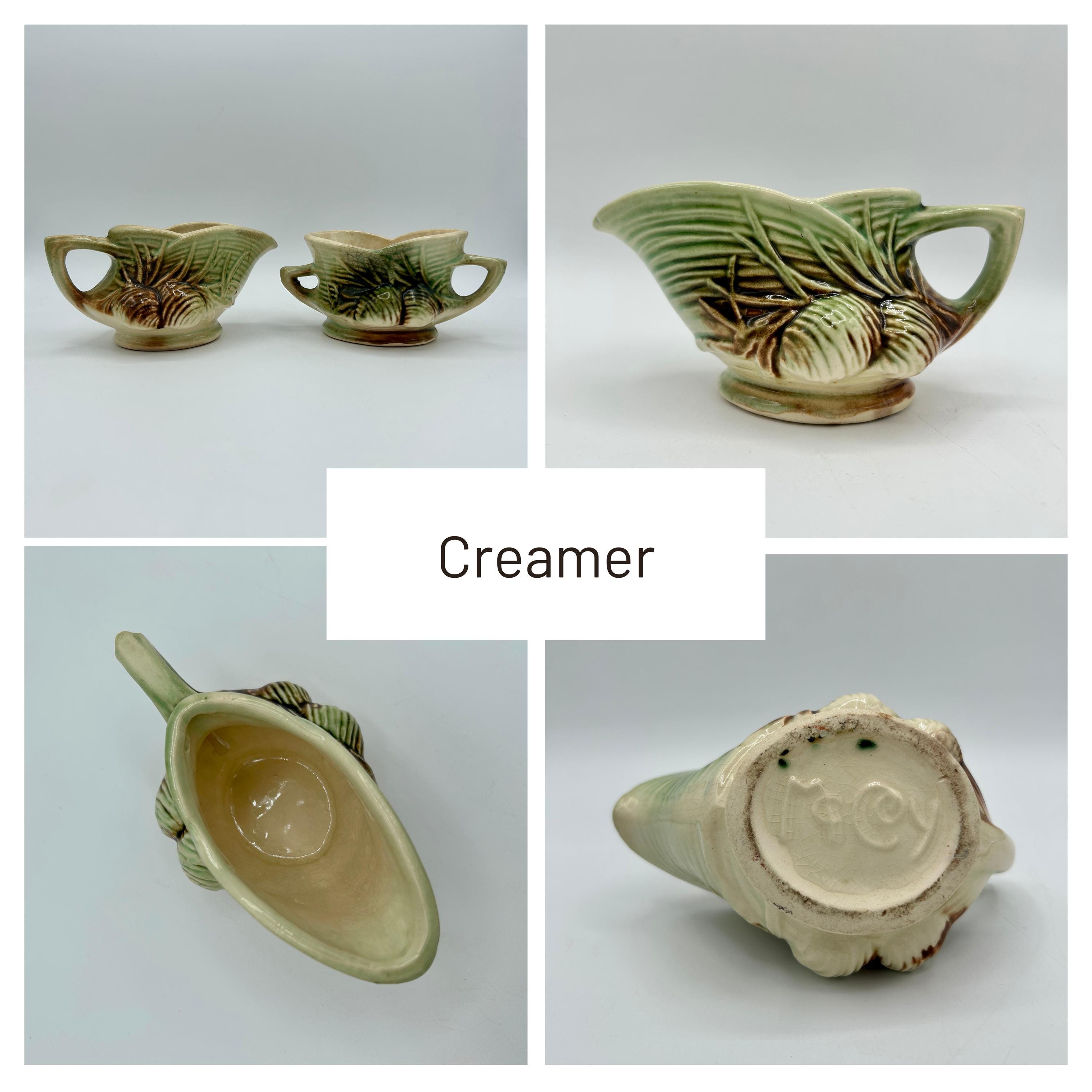 Mccoy Pine Cone Tea Set: Mid-century Rustic Ceramic Pottery - Etsy