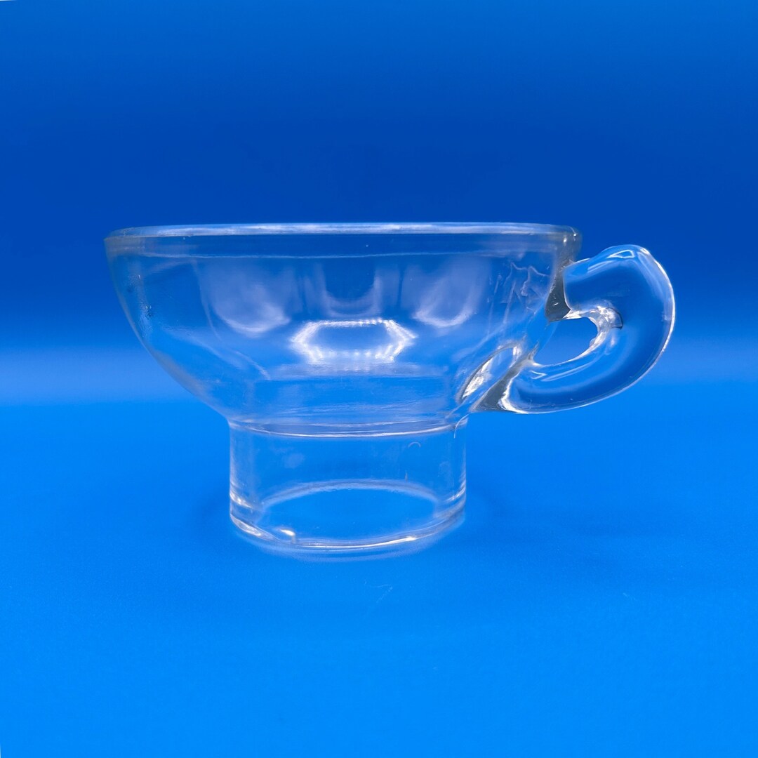 Canning Jar Funnel Clear Glass Handle Jarring Thick Jam Can Vintage ...
