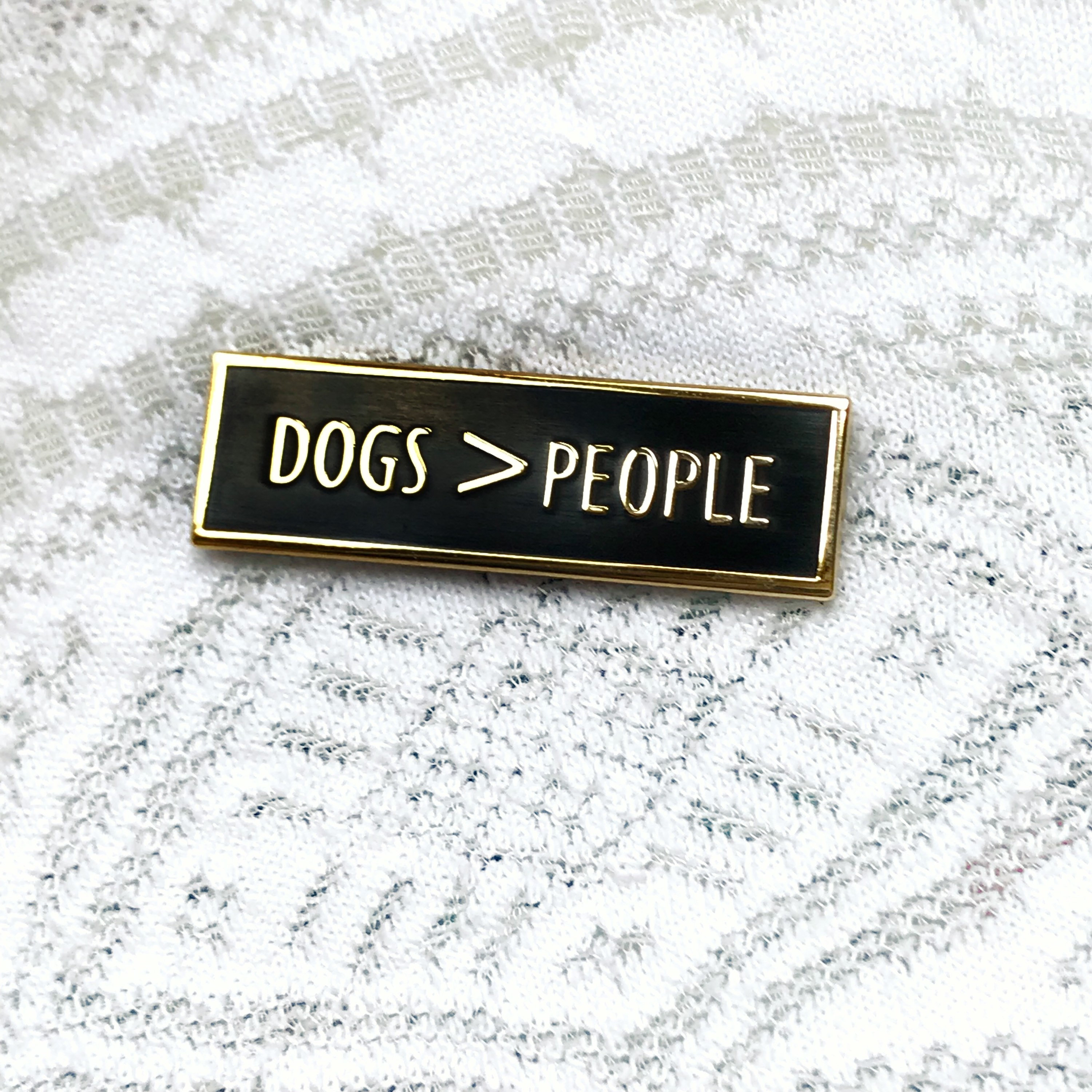 Dogs People Pin Dog Lover Enamel Pin Gifts for Dog | Etsy