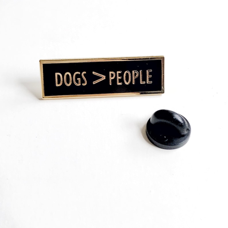 Dogs People Pin Dog Lover Enamel Pin Gifts for Dog - Etsy