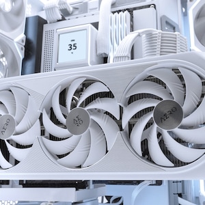 White Gaming PC | "snowblind" Custom High-end Computer | 5090 | I9 ...