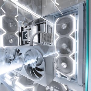 White Gaming PC | "snowblind" Custom High-end Computer | 5090 | I9 ...