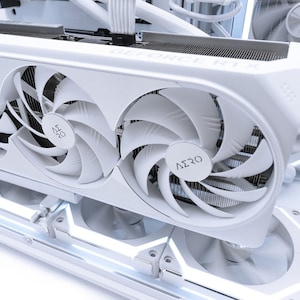 White Gaming PC | "snowblind" Custom High-end Computer | 5090 | I9 ...