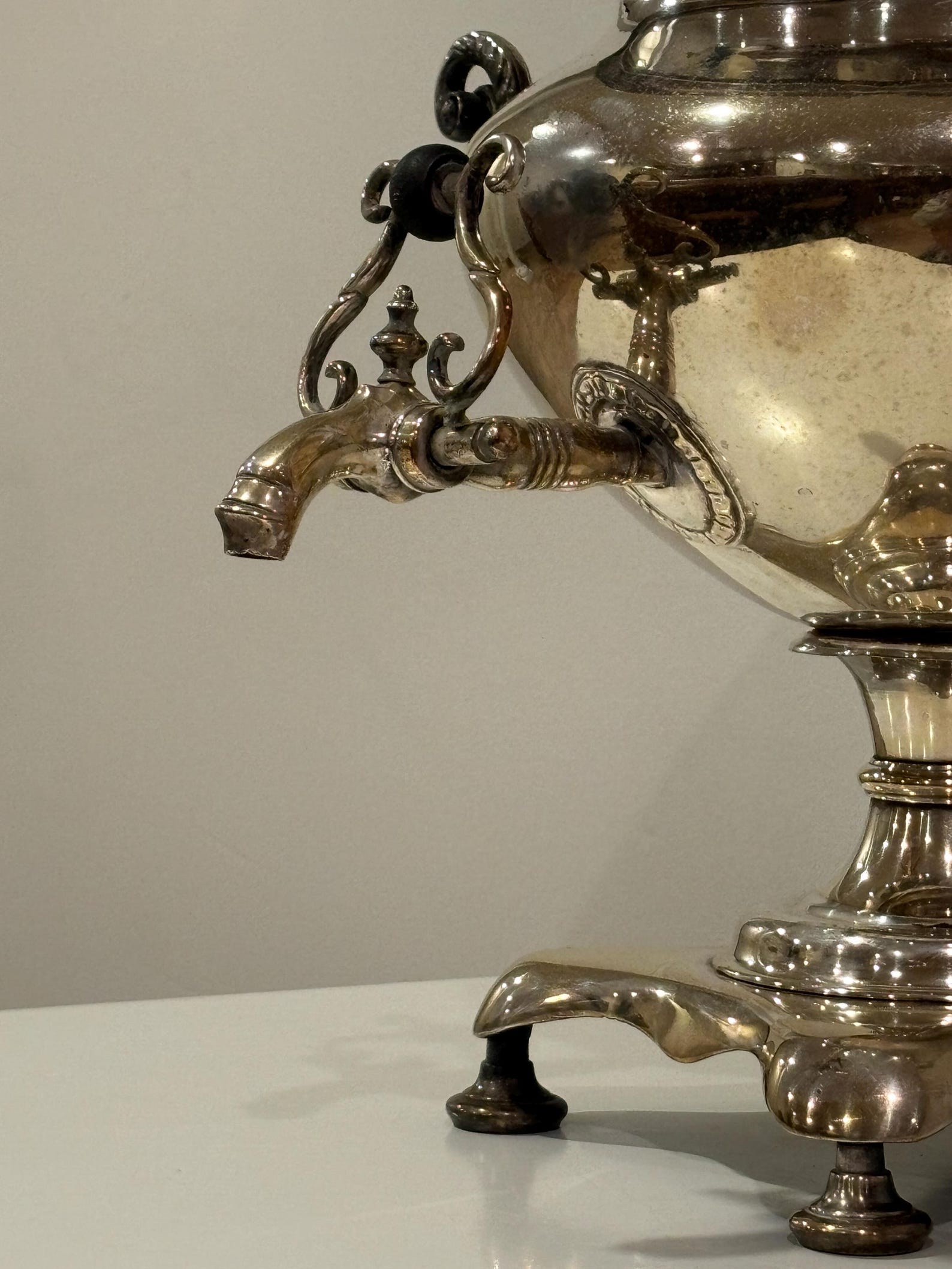 Vintage Silver Coffee and Tea Urn- Samovar- Free Shipping - Etsy