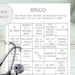 Printable Nurse Bingo Game, Nursing Theme, Graduation Games, Retirement ...