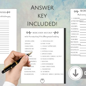 11 Printable Nurse Party Games Bundle, Graduation Games, Retirement ...