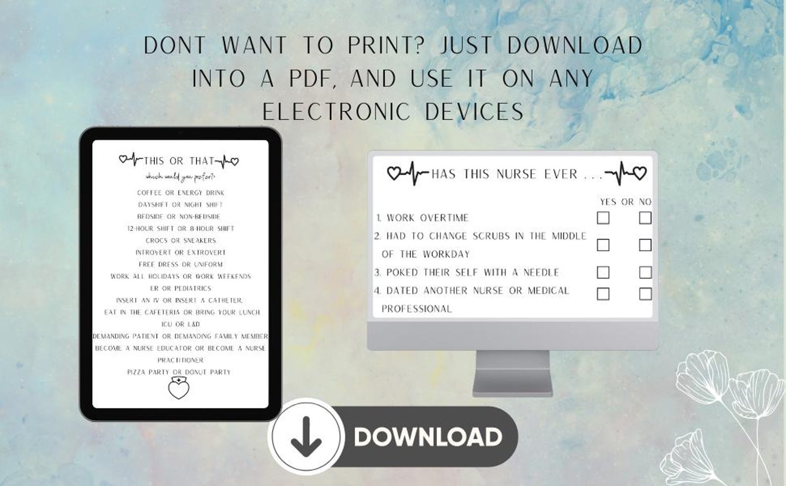 Printable Medical Words A-Z Game, Nursing Theme, Graduation Games ...