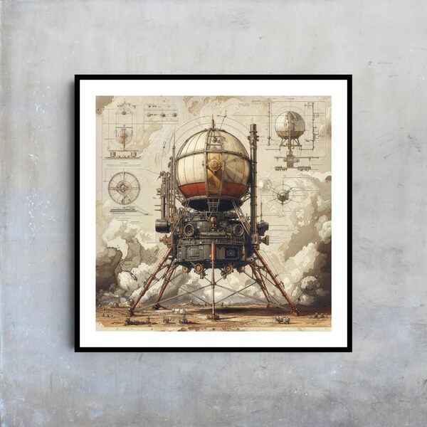 Steampunk Rocket - Etsy