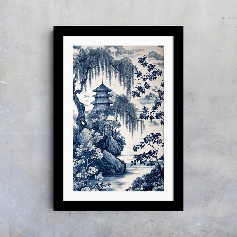 Asian Inspired Art - Etsy