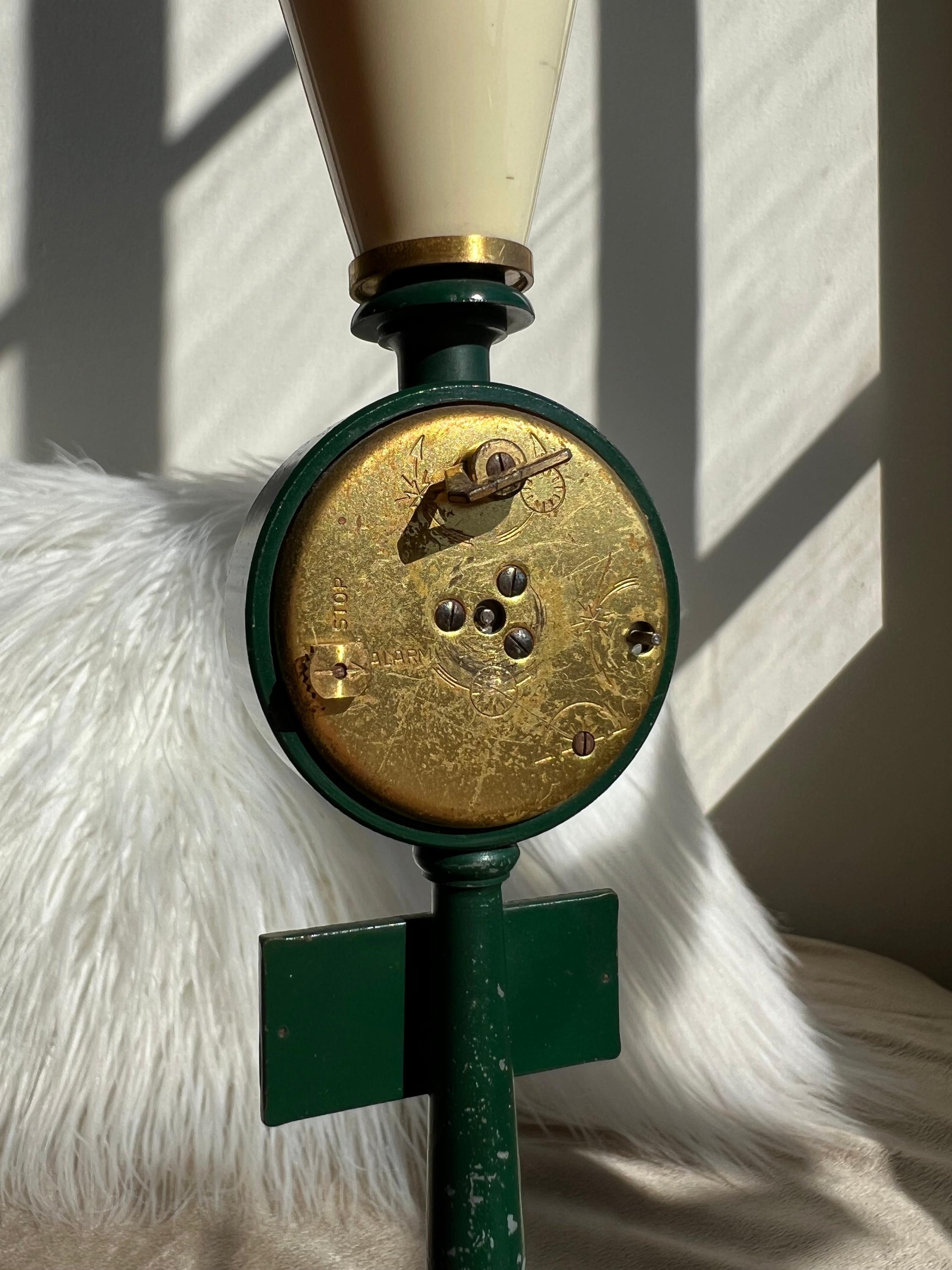 Jaeger Lecoultre Vintage Table Clock Rue De La Paix Street Jaeger Lecoultre Vintage Table Clock Rue De La Paix Street