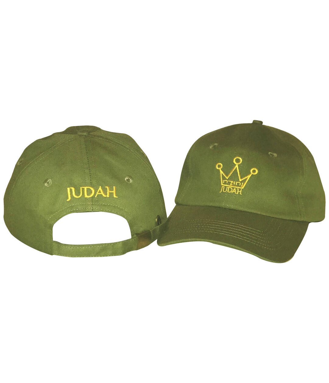 Hebrew Israelite Dad Hat, Tribe of Judah Dad Hat, Olive Green Dad Cap ...