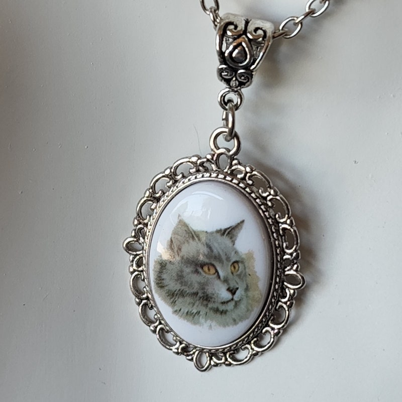 Cat Cameo - Etsy
