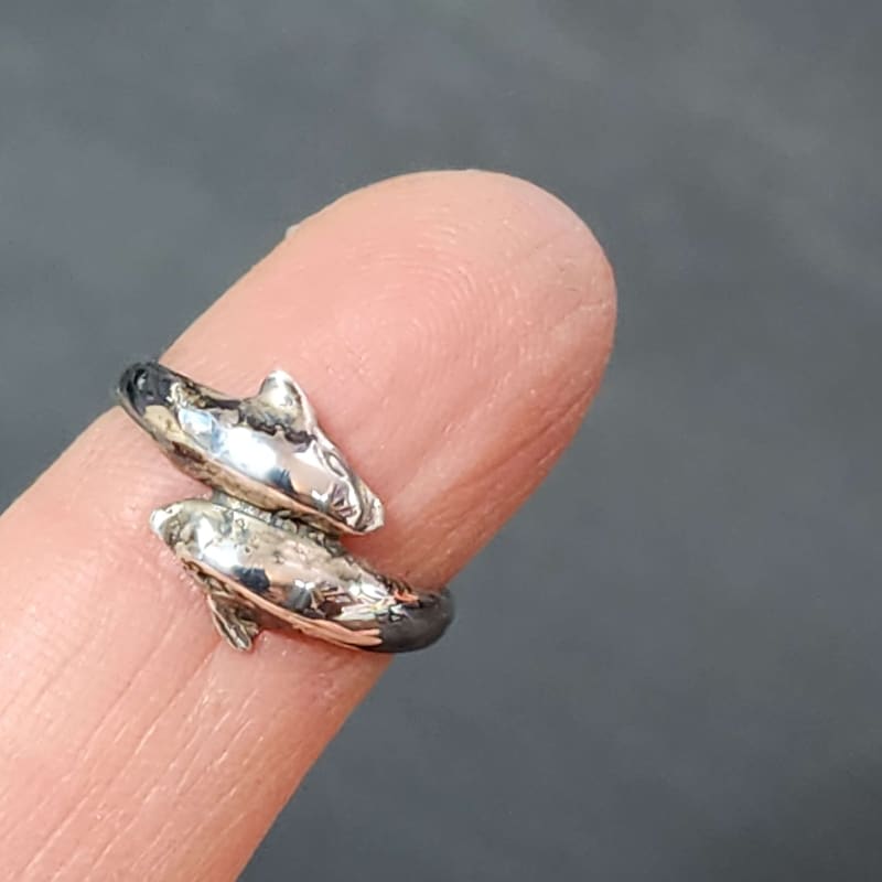 Dolphin Toe Ring - Etsy