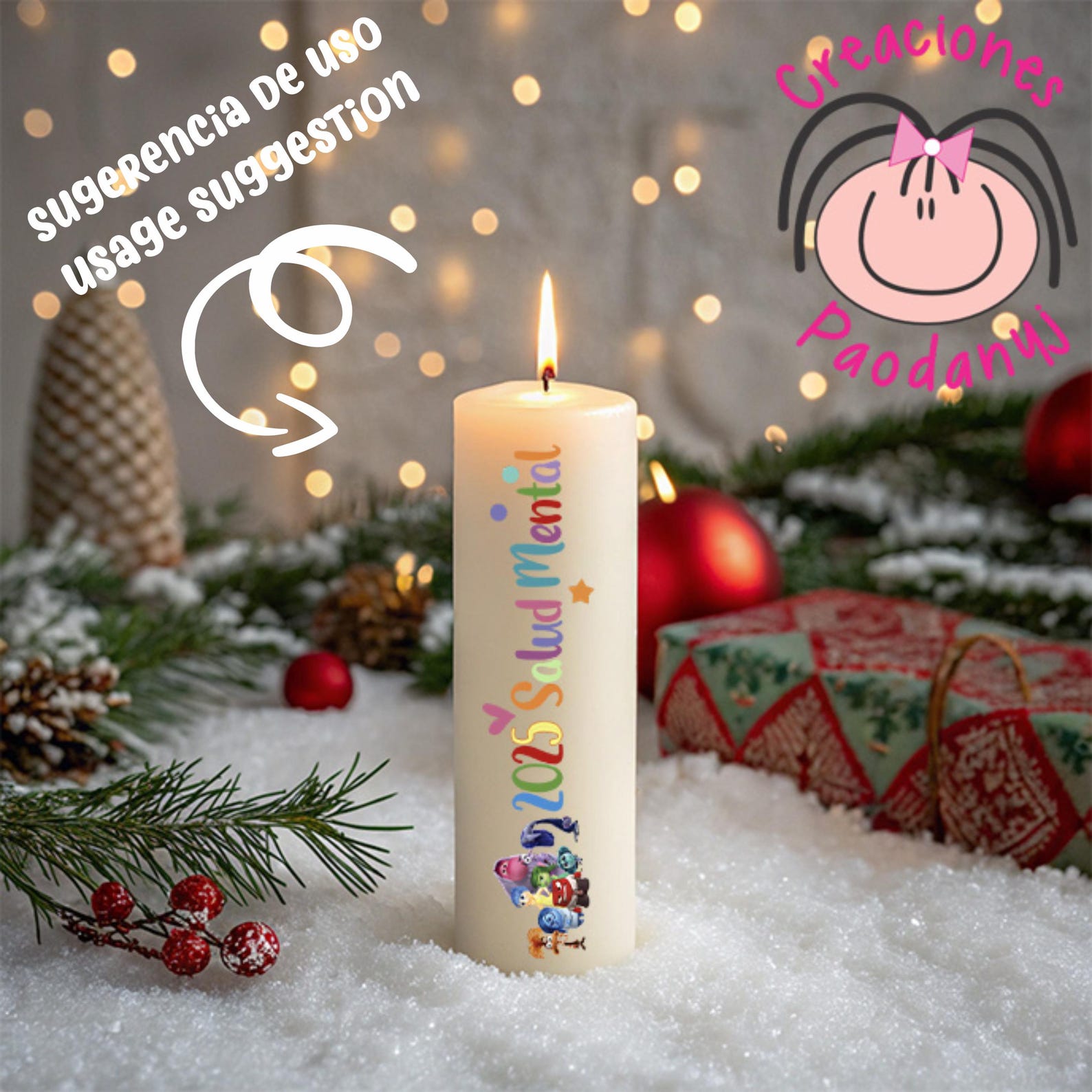 Frases Intensamente Inside Out Para Navidad Y Año Nuevo - Etsy