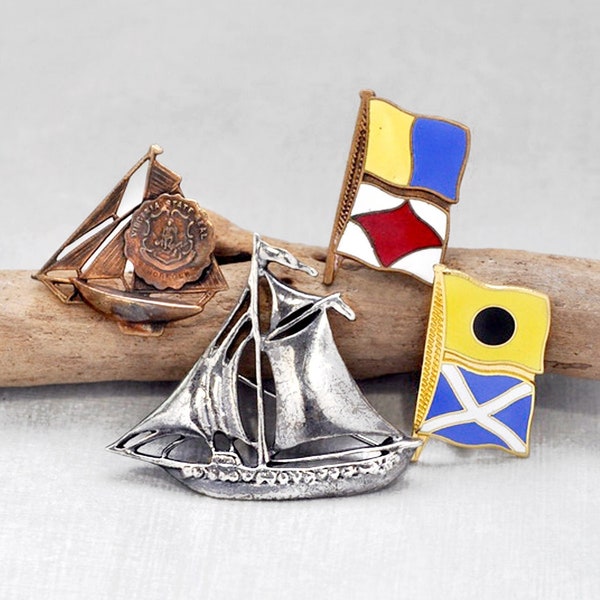 Nautical Brooch - Etsy