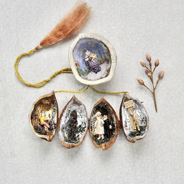 Walnut Shell Diorama - Etsy