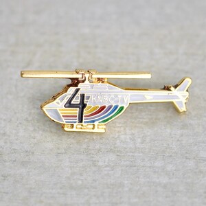 4 Vintage Aircraft Pins Enamel Coast Guard, Boston Medflight, KNBC ...