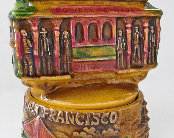 Vintage Cable Car Music Box- I Left My Heart in San Francisco - Etsy