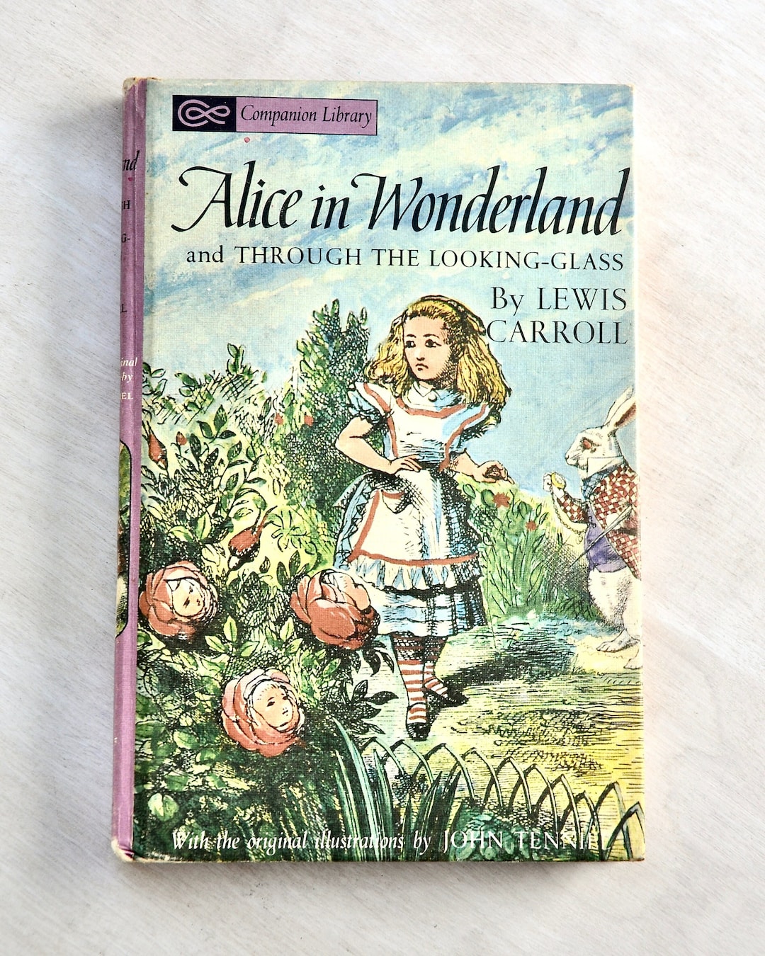 Vintage 1970 Alice in Wonderland Book by Lewis Carroll, Illustrations ...