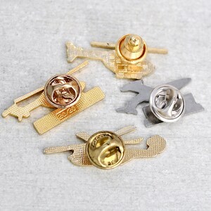 4 Vintage Aircraft Pins Enamel Coast Guard, Boston Medflight, KNBC ...