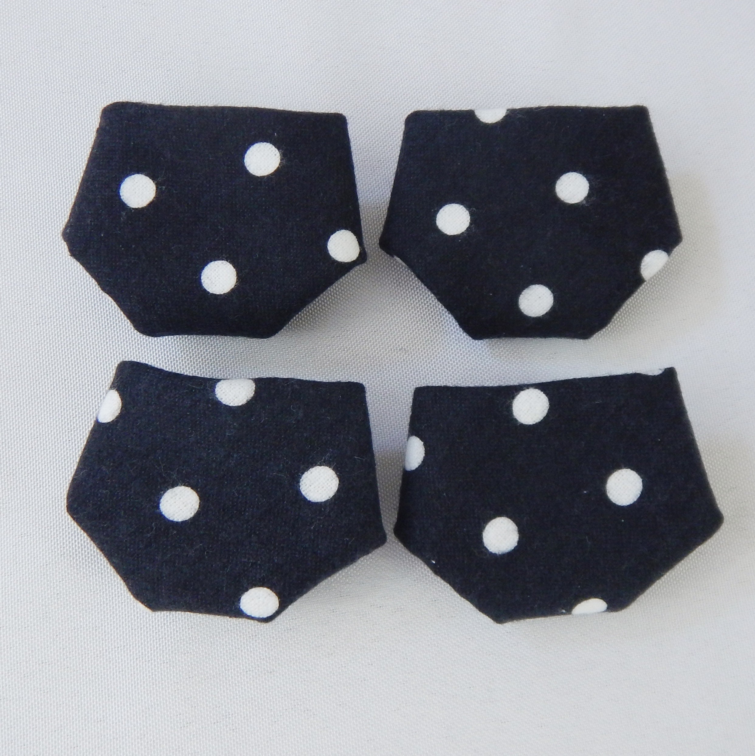 50 Black & White Polka Dot Mini Diapers for Baby Shower Favors - Etsy