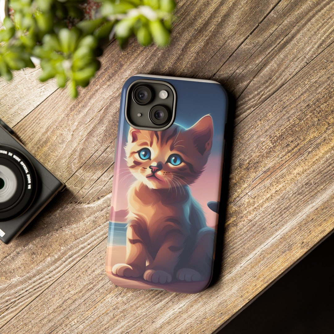 Protect Your iPhone 15 With Style: Unique Cat Print Phone Case for ...