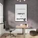 Input = Output | Maximum Effort | Seize Day | Motivation | Decor ...