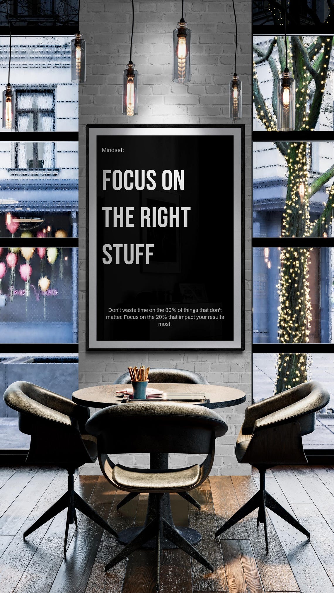 Focus on What Matters Poster: Motivational Office Decor - Etsy