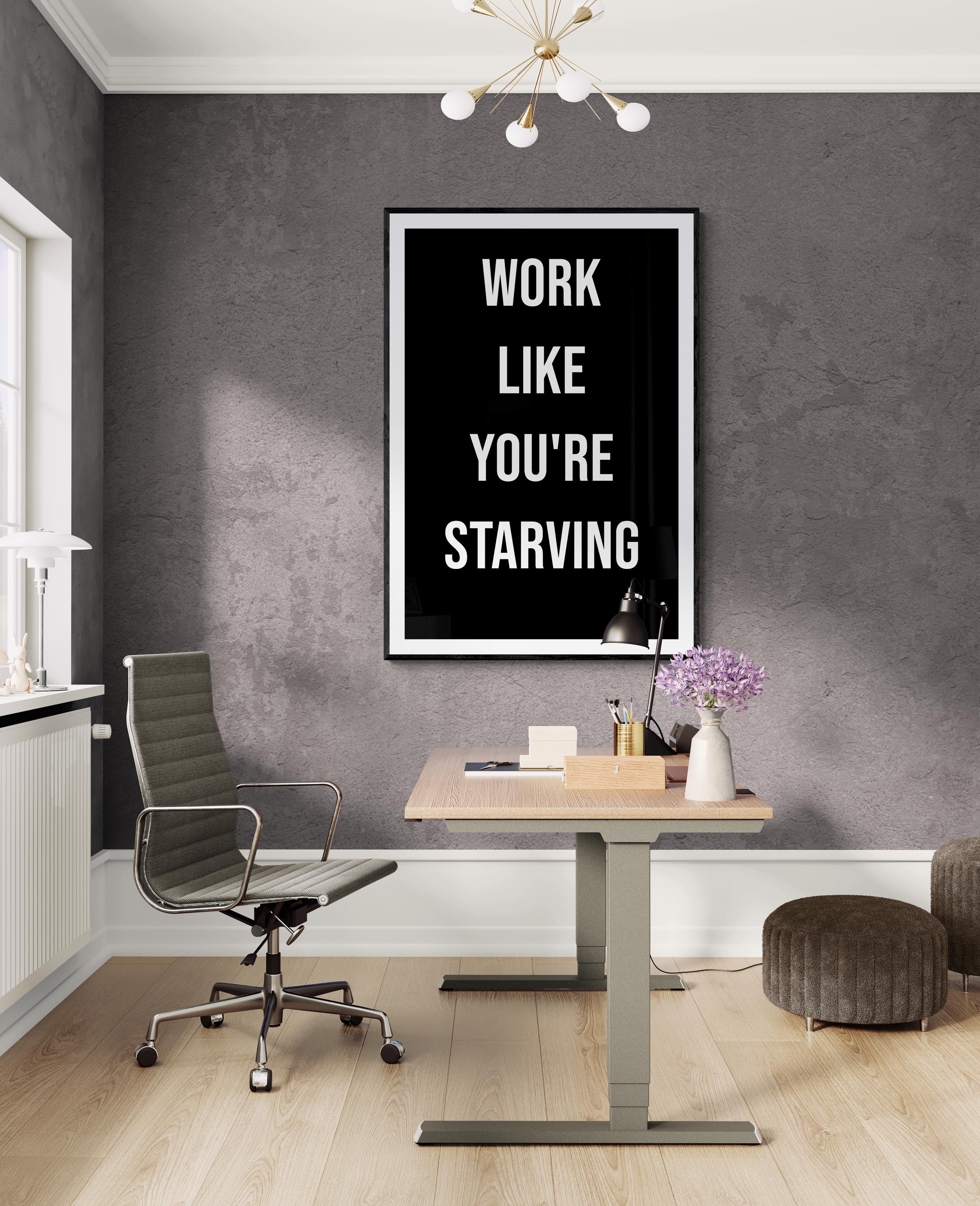 Work Hard | Motivational | Maximum Effort | Motivation | Decor | Hustle ...