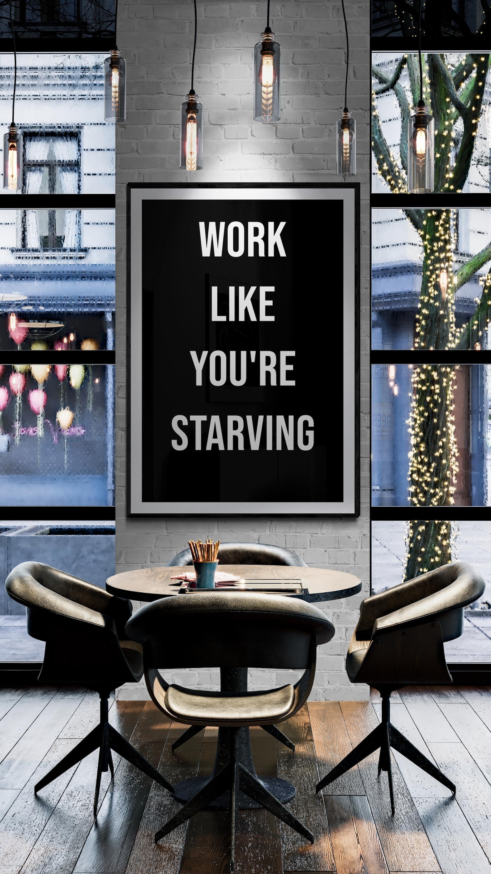 Work Hard | Motivational | Maximum Effort | Motivation | Decor | Hustle ...