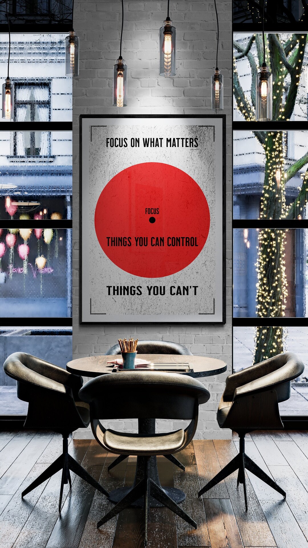 Focus on What Matters Poster | Goals | Seize the Day | Motivation ...