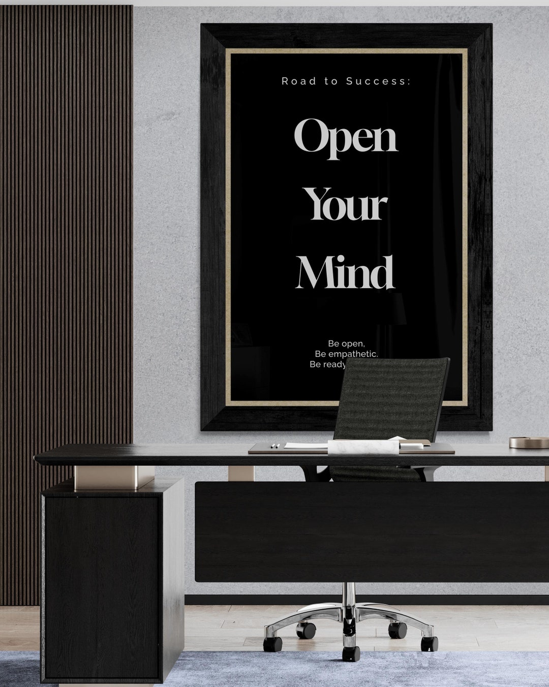 Open Your Mind Poster: Motivational Wall Decor - Etsy