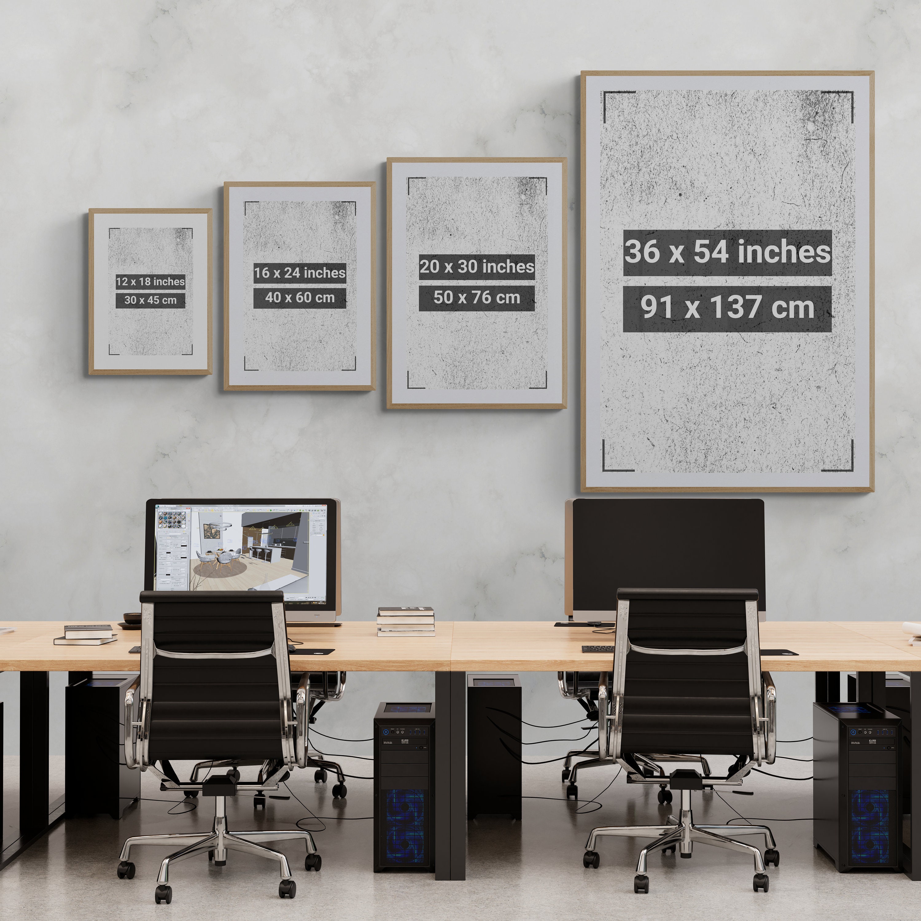 Choose Your Pain Poster | Goals | Seize the Day | Motivation | Bright ...