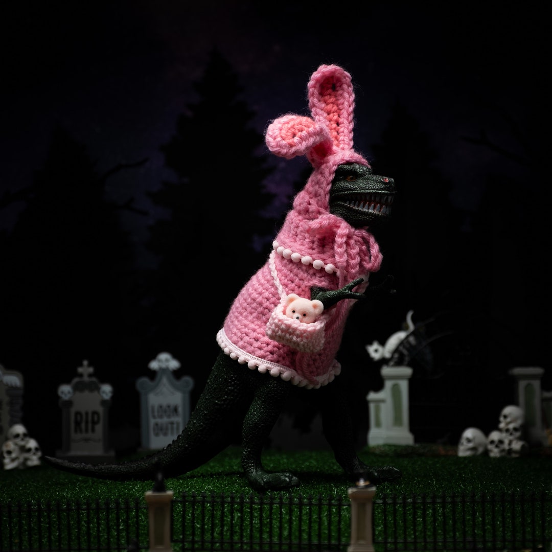 T-rex in a Bunny Costume - Etsy