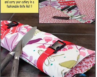 Chef Knife Roll Sewing Pattern PDF - Etsy