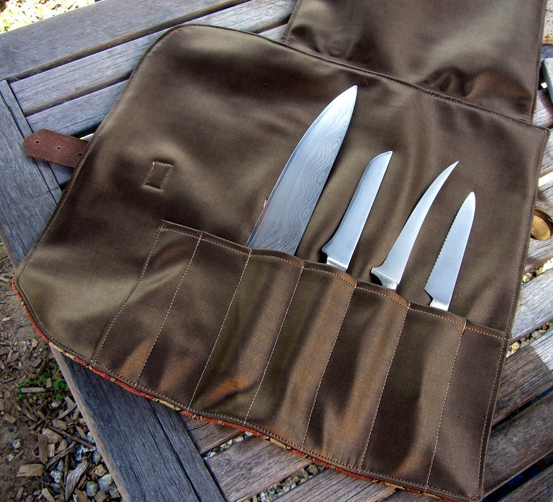 Chef Knife Roll Sewing Pattern PDF - Etsy