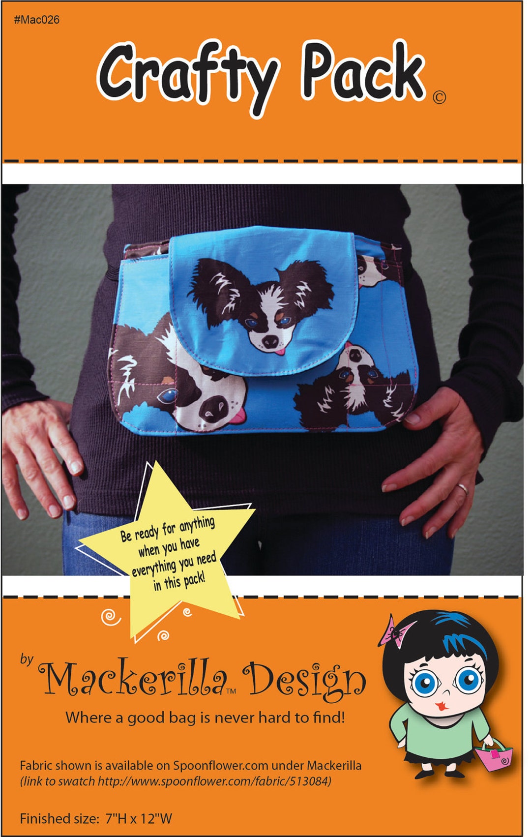 The Crafty Pack Sewing Pattern PDF - Etsy