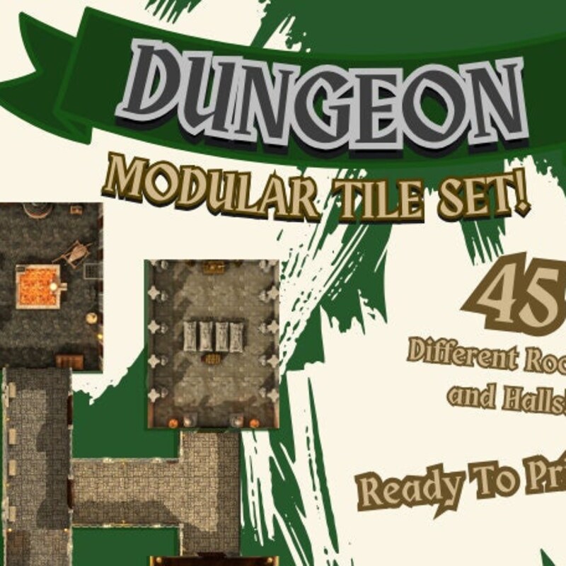 Dnd Dungeon Tiles - Etsy
