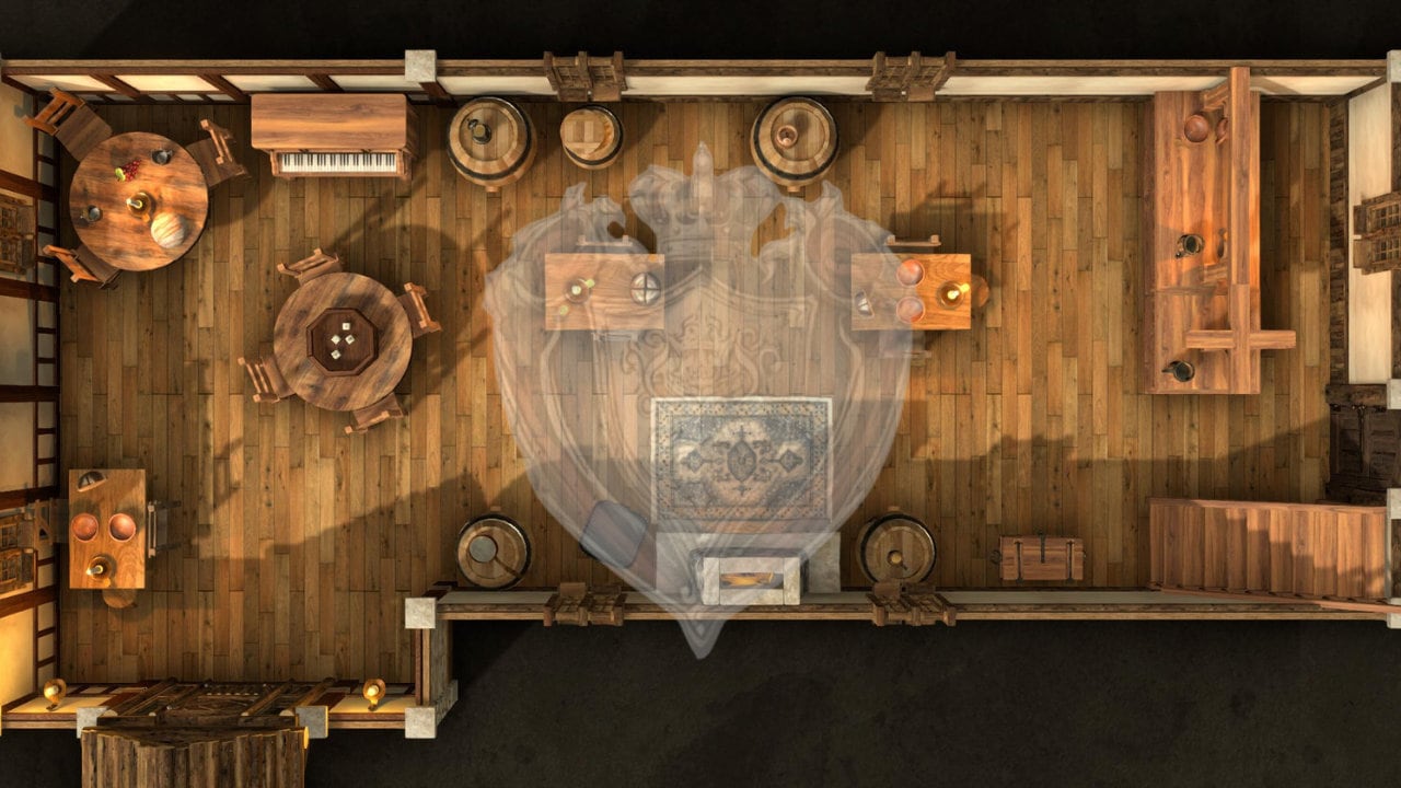 Tavern Battlemaps Dnd Maps Bundle Dungeons and Dragons Battlemap Dnd ...