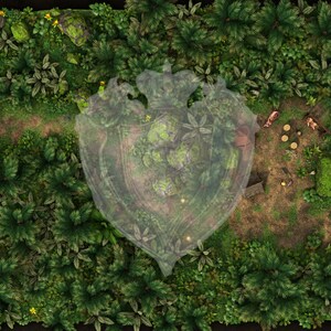 Jungle Battlemaps Dnd Maps Bundle Dungeons and Dragons Battlemap Dnd Gift for Dungeon Master ...
