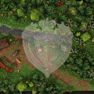 Jungle Battlemaps Dnd Maps Bundle Dungeons and Dragons Battlemap Dnd Gift for Dungeon Master ...