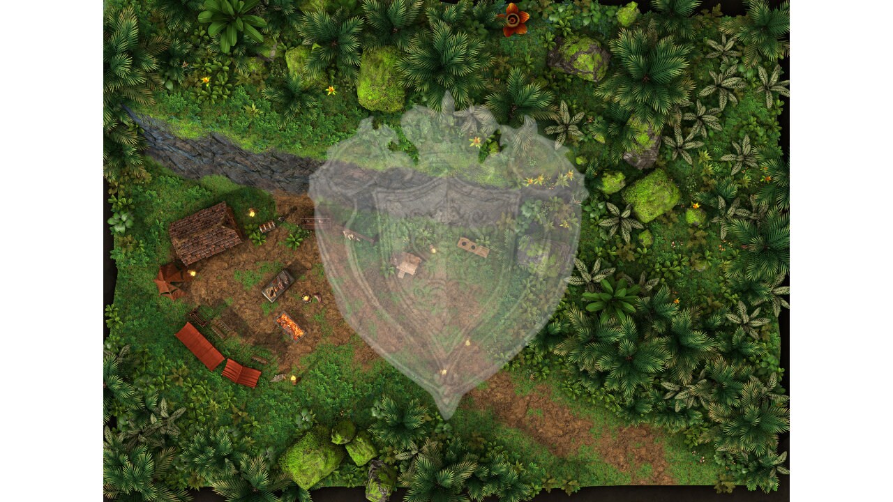 Jungle Battlemaps Dnd Maps Bundle Dungeons and Dragons Battlemap Dnd ...