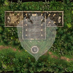 Jungle Battlemaps Dnd Maps Bundle Dungeons and Dragons Battlemap Dnd Gift for Dungeon Master ...