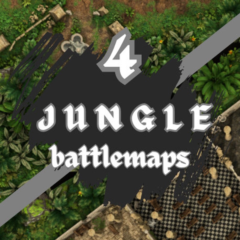 Dnd Jungle Battle Maps - Etsy