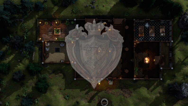 Mansion Battlemaps Dnd Maps Bundle Dungeons and Dragons Battlemap Dnd ...