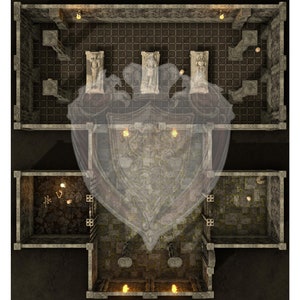 Dungeon Battlemaps Dnd Maps Bundle Dungeons and Dragons Battlemap Dnd ...