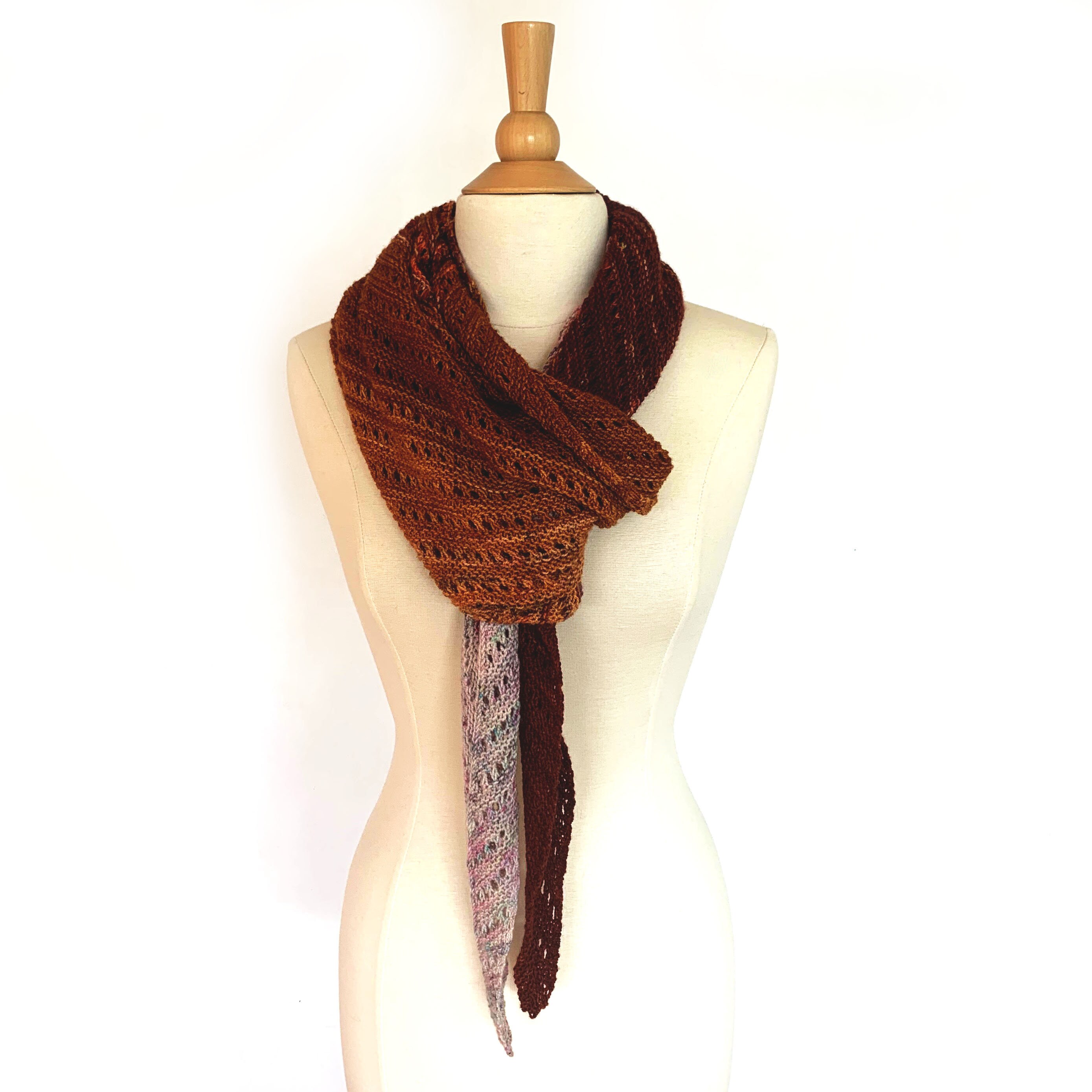 Venation Shawl PDF Knitting Pattern Download - Etsy
