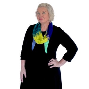 Quintet Shawlette PDF Knitting Pattern Download - Etsy