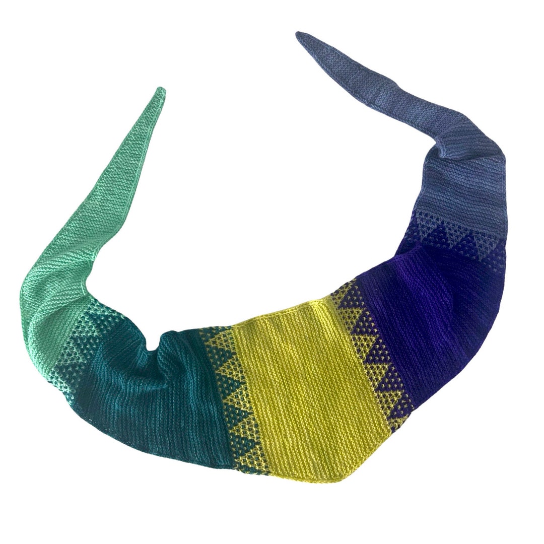 Quintet Shawlette PDF Knitting Pattern Download - Etsy