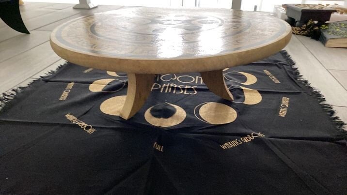 Phases of the Moon Altar Cloth - Etsy